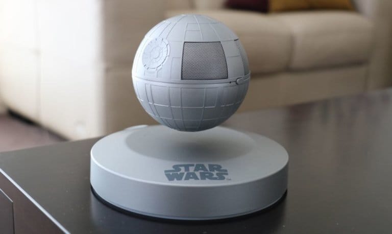 The Levitating Death Star Bluetooth Speaker is impressive, most ...