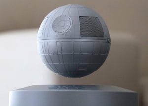 The Levitating Death Star Bluetooth Speaker is impressive, most ...
