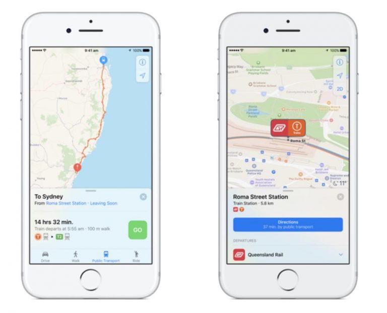 Transit information now available for more Australian cities on Apple ...