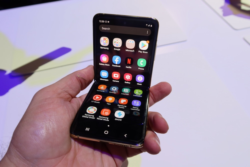 Samsung launches sleek Galaxy Z Flip foldable smartphone - and we got ...