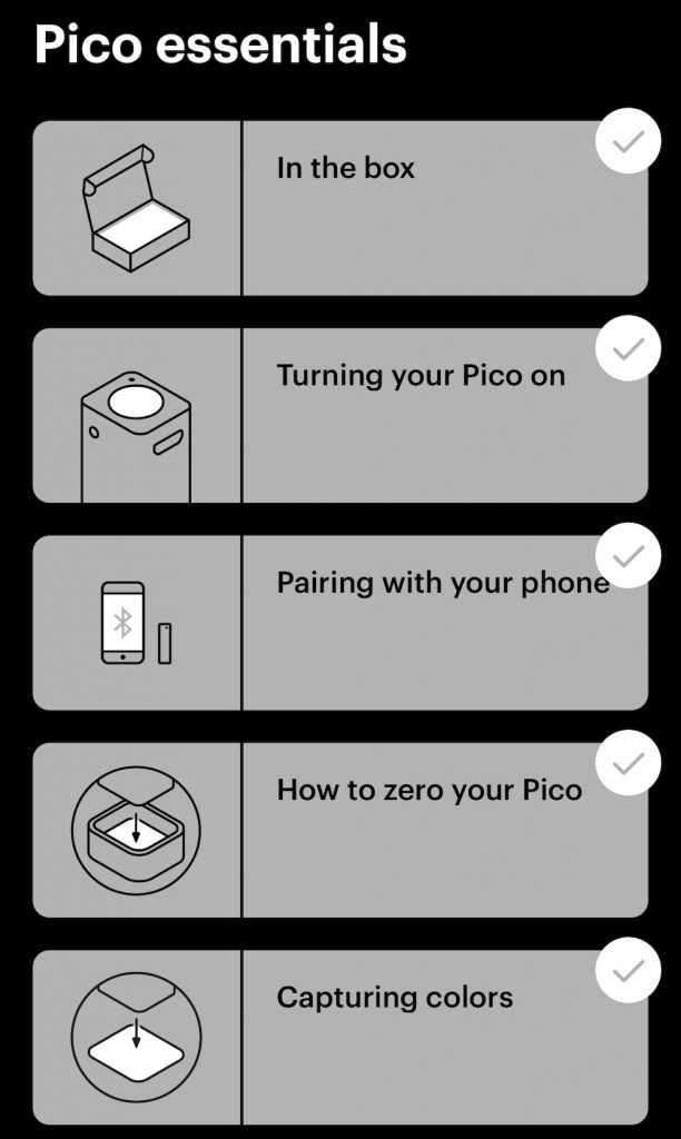 Pico is the world's first colour matching device to help you find the ...