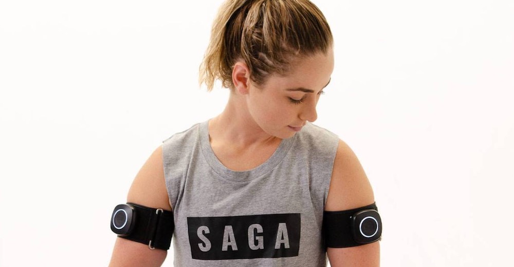 Saga's connected cuffs can accelerate your muscle growth using Blood ...