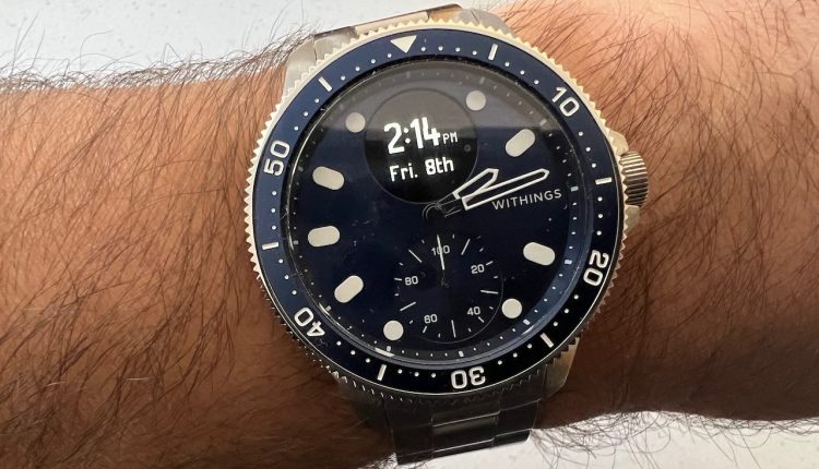 Withings ScanWatch Horizon review - a traditional watch that has all ...