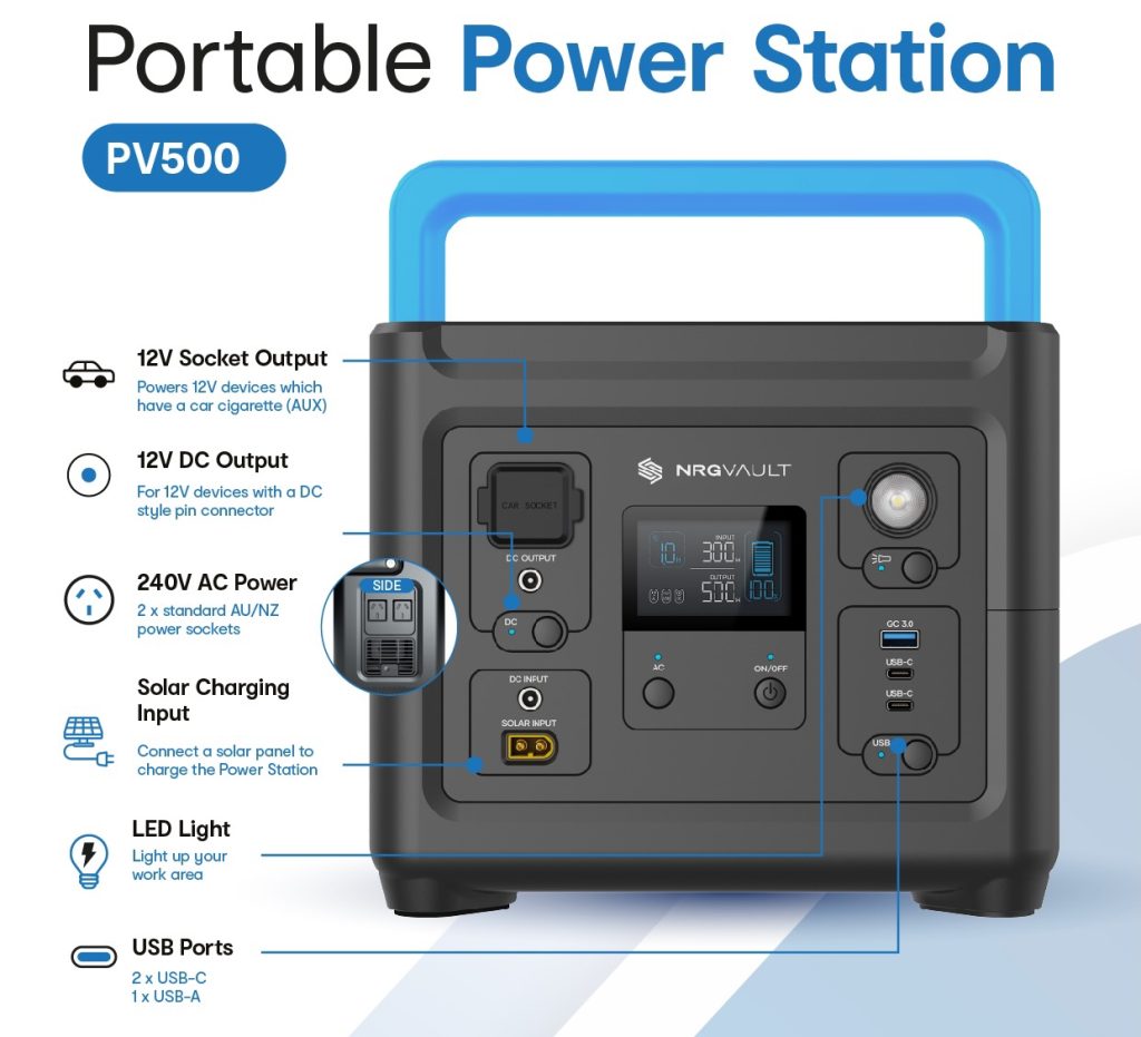 Take your power anywhere with the new NRGVault portable power stations ...