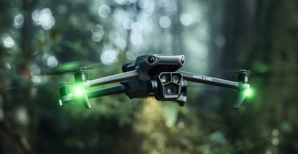 DJI unveils Mavic 3 Pro drone which includes a triple camera system ...