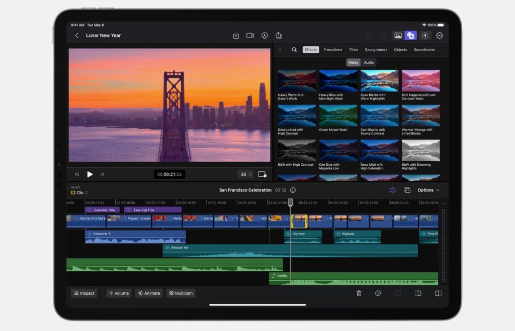 Apple unveils Final Cut Pro and Logic Pro apps for iPad so creators can ...