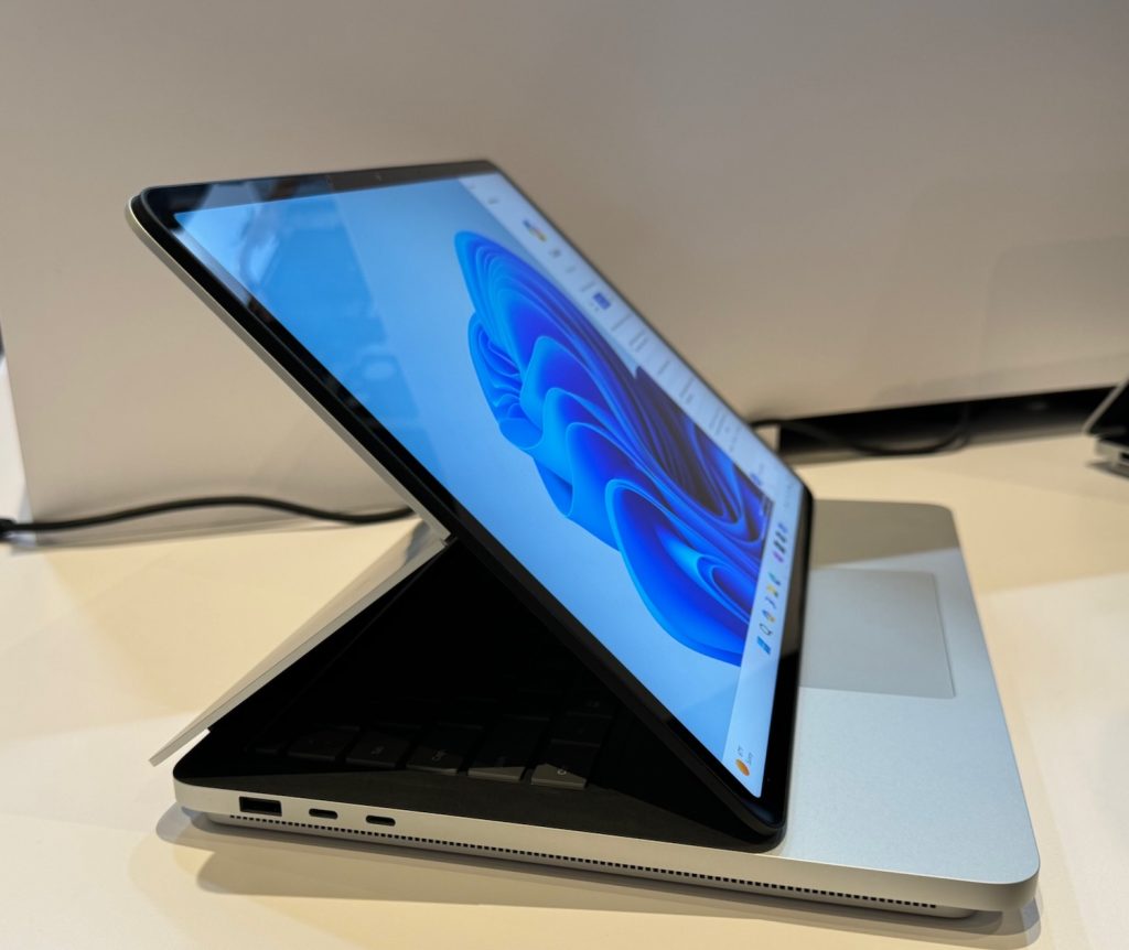 Microsoft unveils its latest hardware - the Surface Laptop Studio 2 and ...