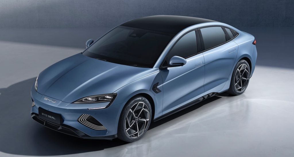 BYD releases the new Seal - a mid-size EV to take on Tesla's Model 3 ...
