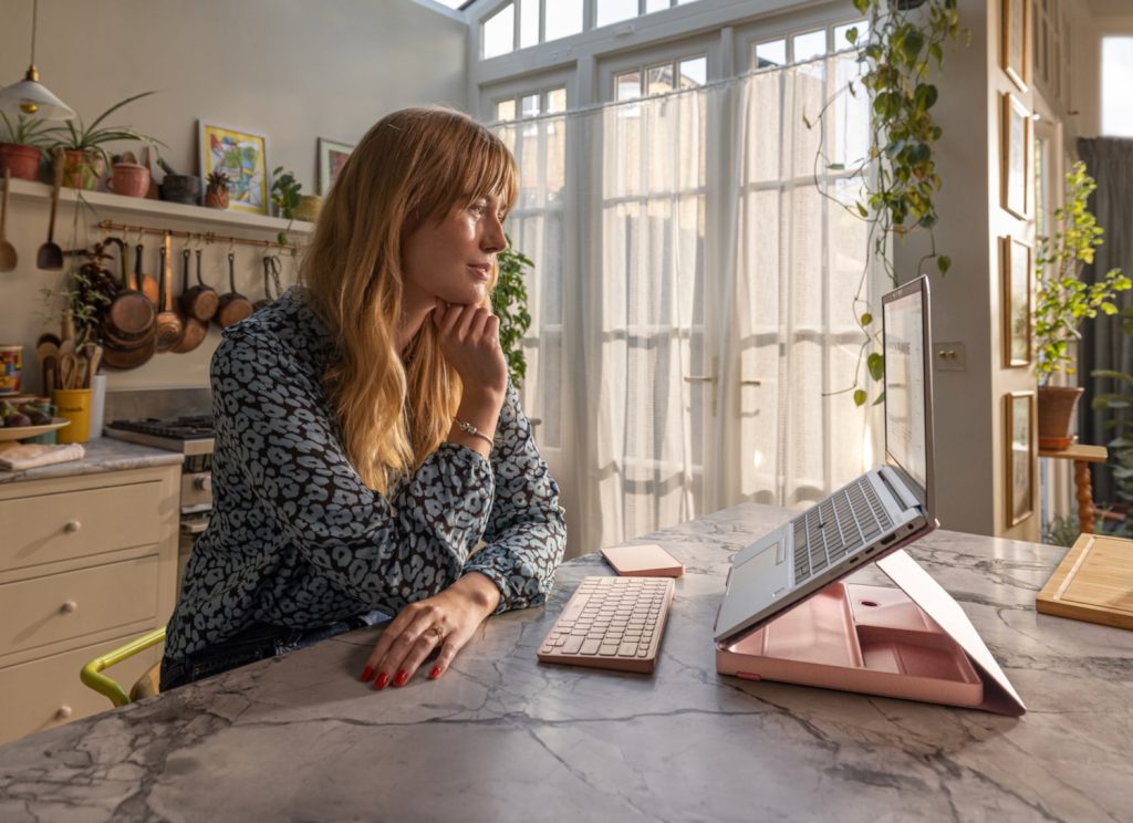 Comfortably work from anywhere on your laptop with the Logitech Casa ...
