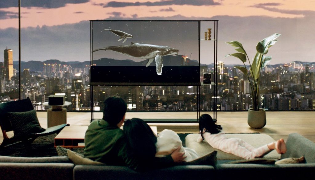 LG releases its Signature OLED T transparent TV in Australia - and it ...