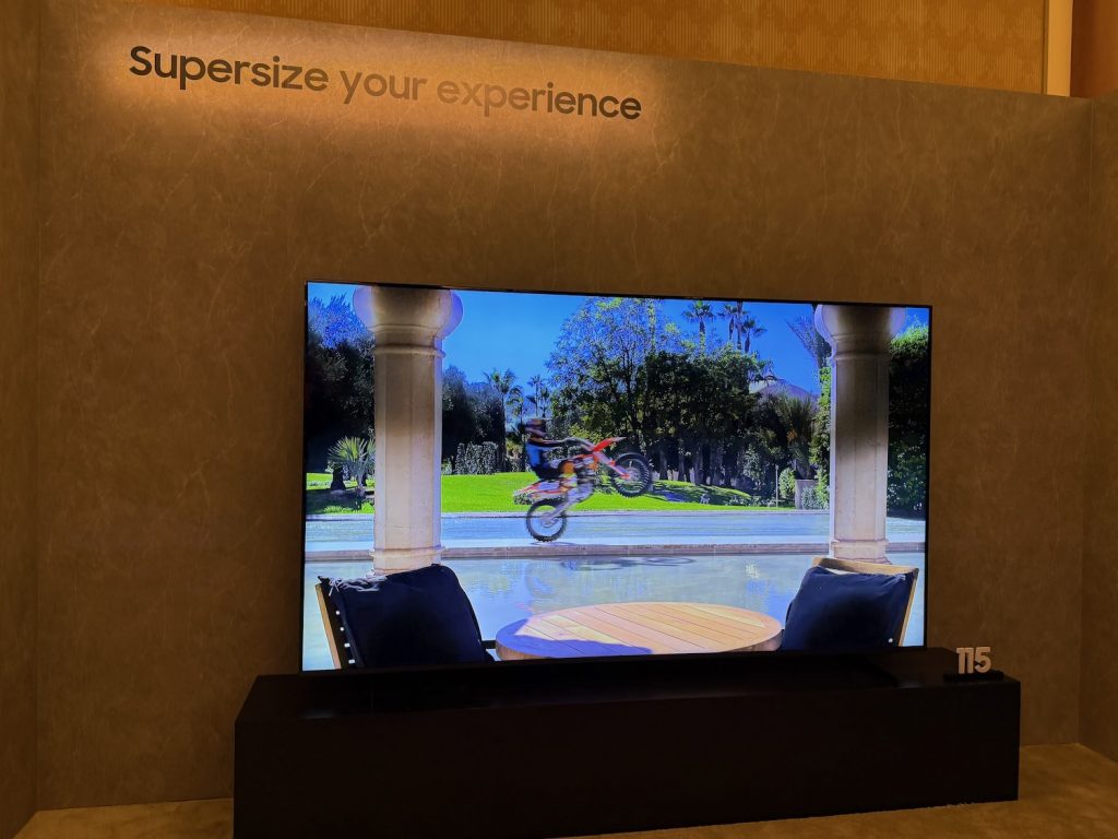 Samsung unveils its 2025 TV range at CES with Vision AI and even larger ...