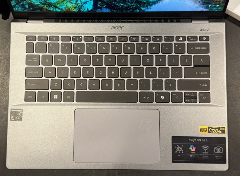 Acer Swift Go 14 AI review - a more than capable laptop with excellent ...