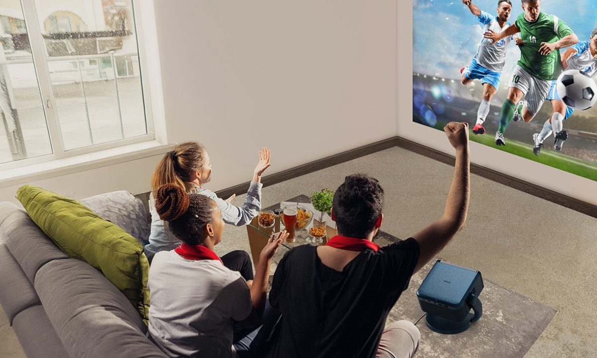 Epson's new range of projectors are designed to be enjoyed in any room ...
