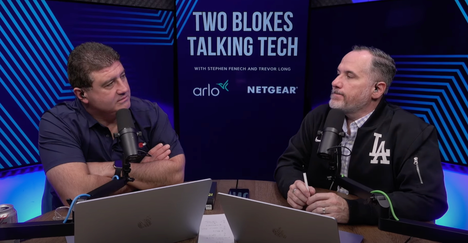 We're back in the studio for Episode 697 of the Two Blokes Talking Tech ...