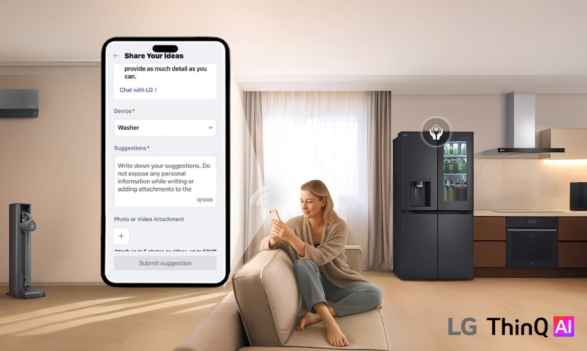 LG upgrades appliance range with ThinQ AI to improve the customer ...