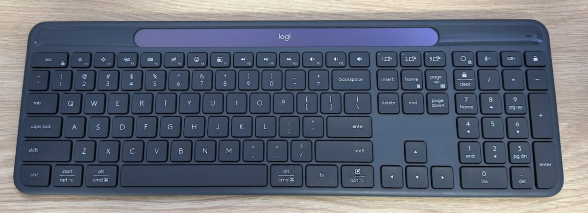 Logitech's Signature Slim Solar+ K980 keyboard is powered by light and ...