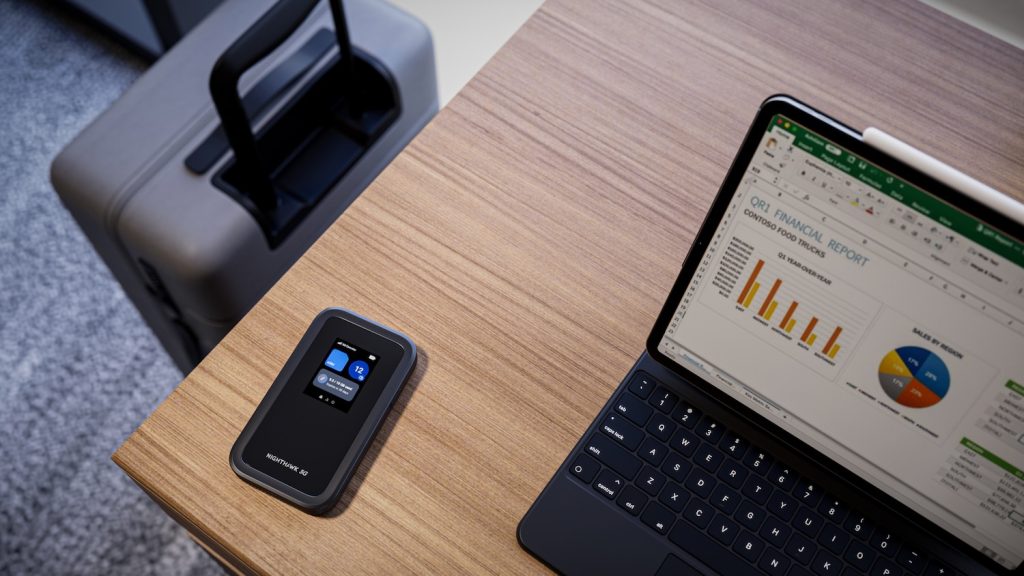 Netgear's Nighthawk 5G M7 Wi-Fi 7 Hotspot is eSIM compatible so you can ...