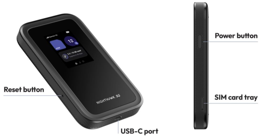Netgear's Nighthawk 5G M7 Wi-Fi 7 Hotspot is eSIM compatible so you can ...