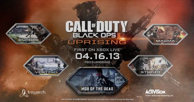 New Uprising multiplayer maps coming for Call of Duty Black Ops II